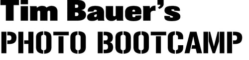 Tim Bauer's Photo Bootcamp
